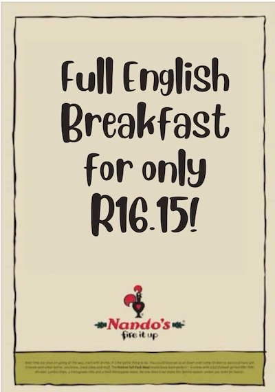 The story behind the viral 'Fando's' full English breakfast fan-made ...